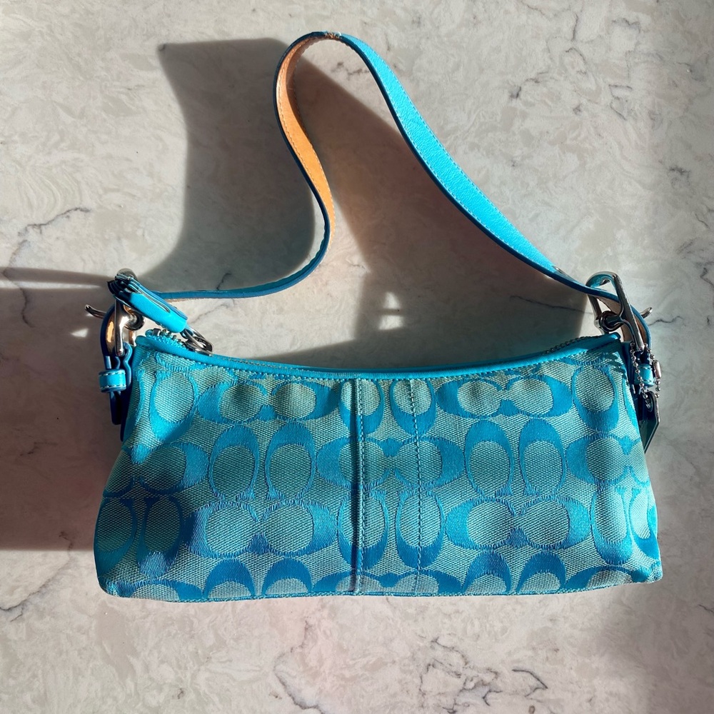 Coach Y2k 6371 Signature East West Demi Baguettebag I… - Gem